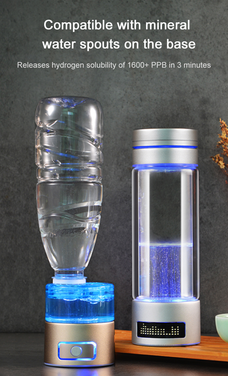 2000-9000PPB Portable Hydrogen Inhaler Hho Hydrogen Hydrogen Water ...